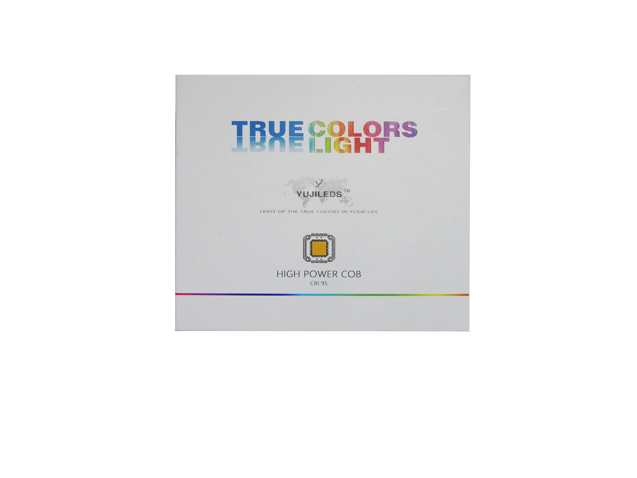 YUJILEDS® CRI 95+ 50W COB LED 3200K 5600K - 400L - 2pcs