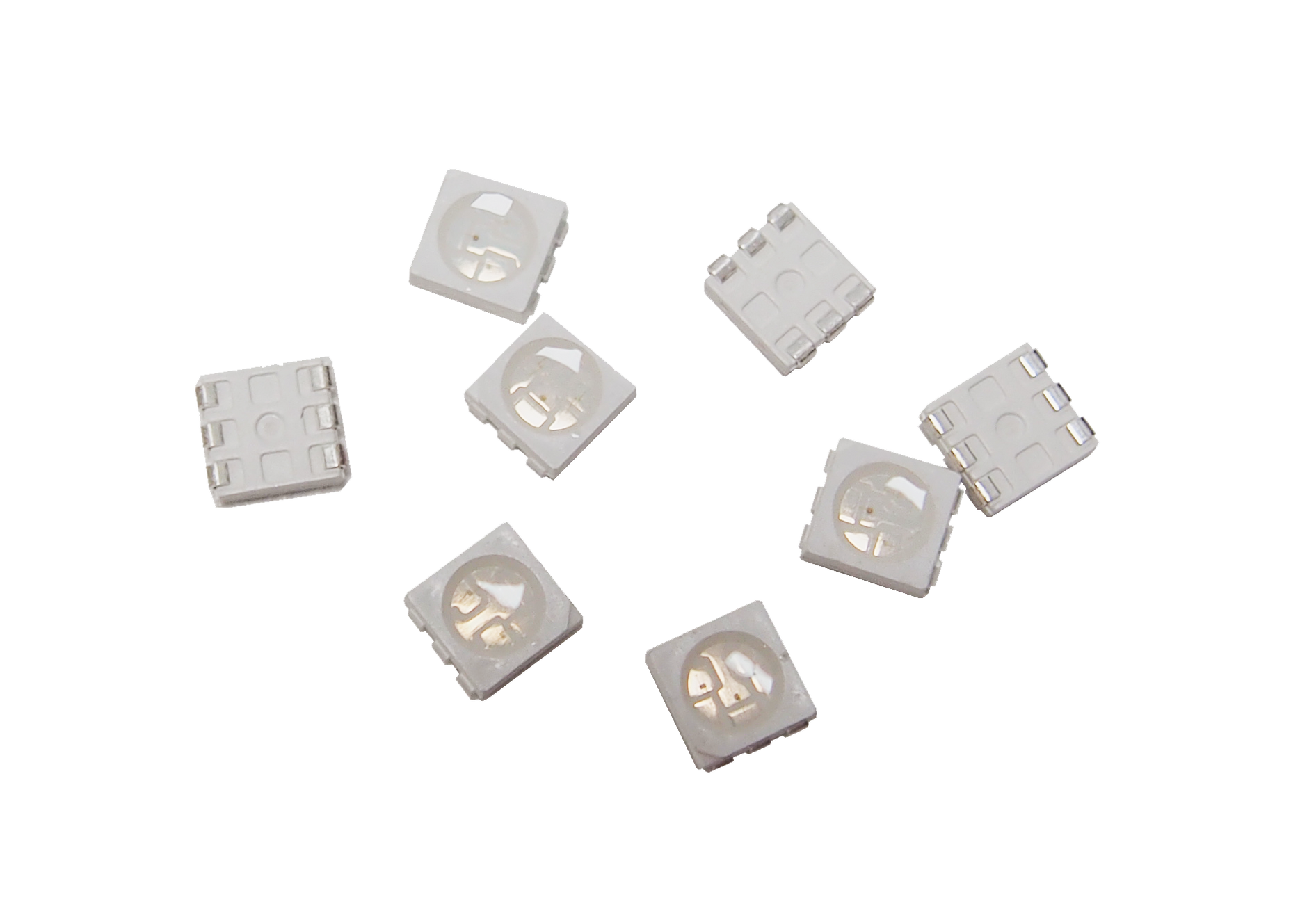 YUJILEDS® 0.16W 3-in-1 RGB LED SMD - 5050 - 1000pcs/Reel