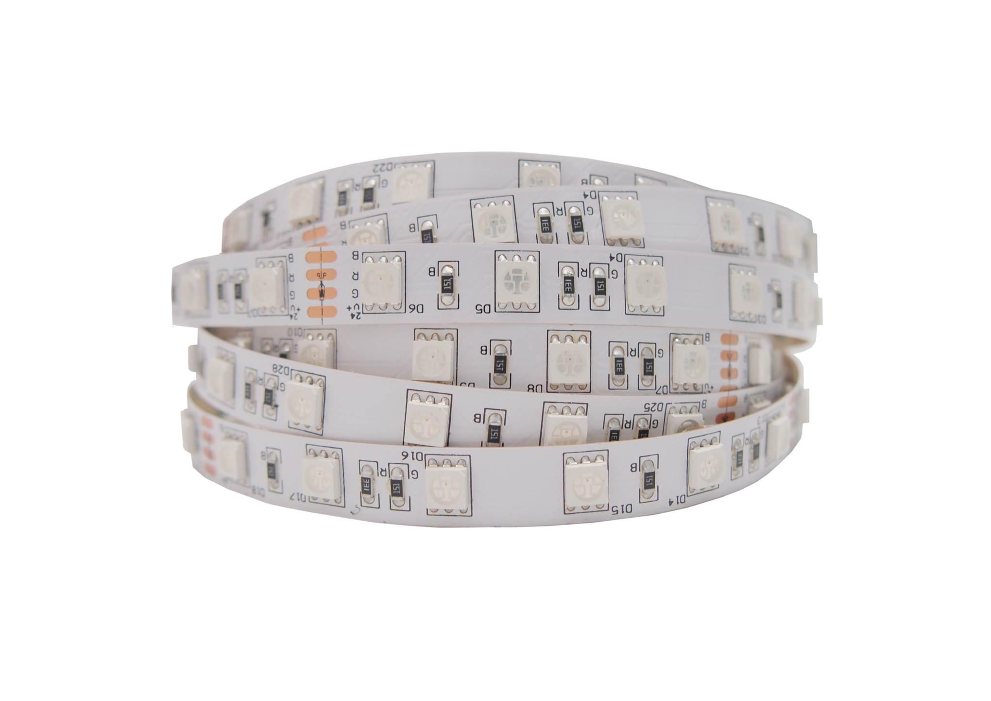 YUJILEDS® 3-in-1 RGB LED Flexible Strip - 60 LEDs/m - 5m/Reel