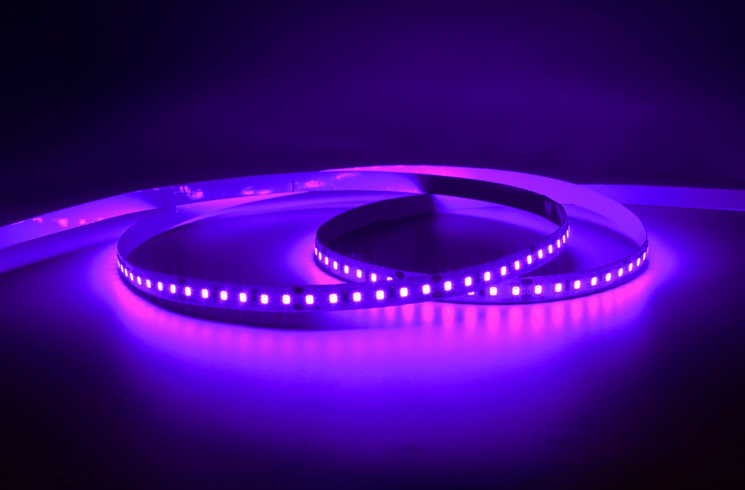 YUJILEDS® Violet LED Flexible Strip - 120 LEDs/m - 5m/Reel — YUJILEDS ...
