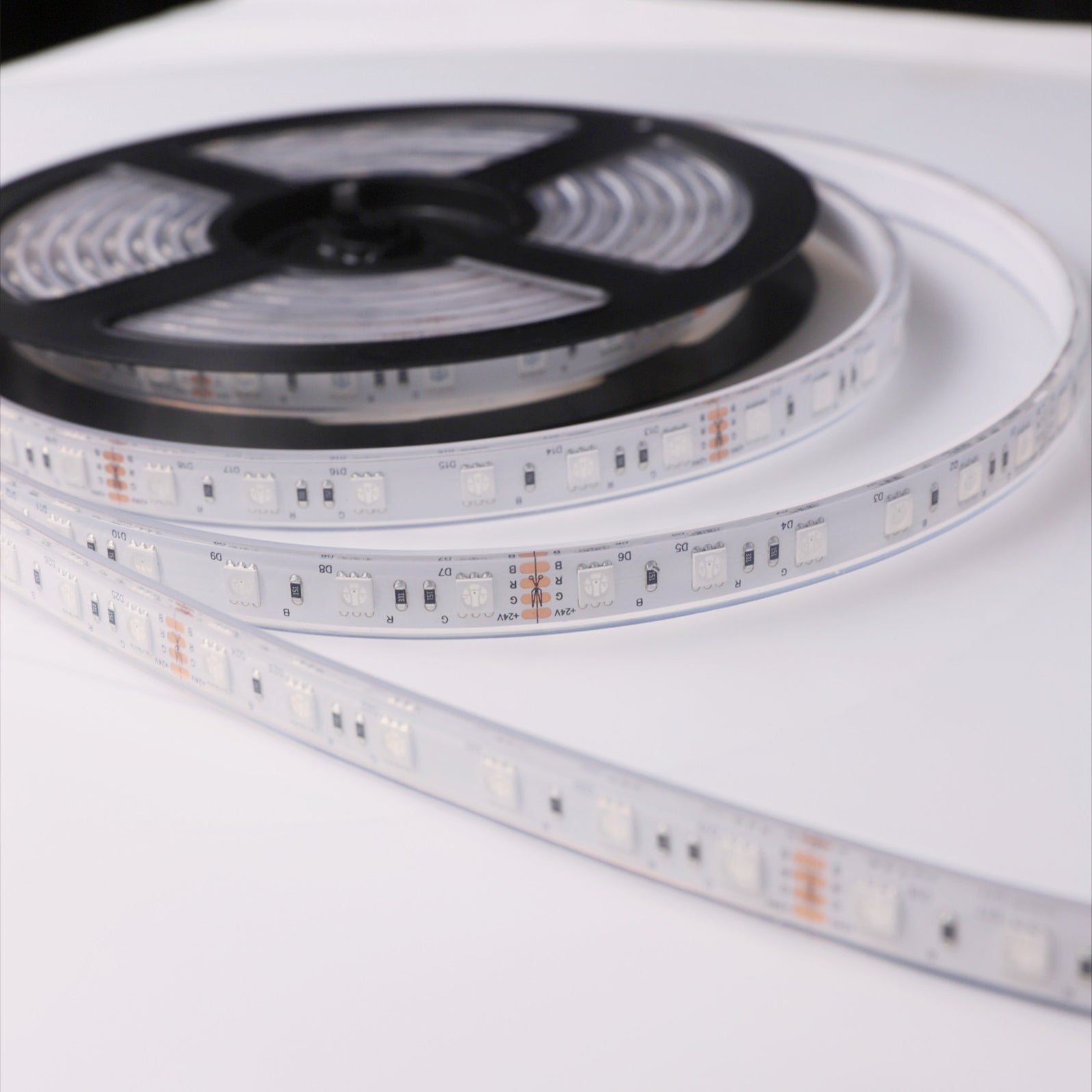 YUJILEDS® IP67 Waterproof 3-in-1 RGB LED Flexible Strip - 60 LEDs/m